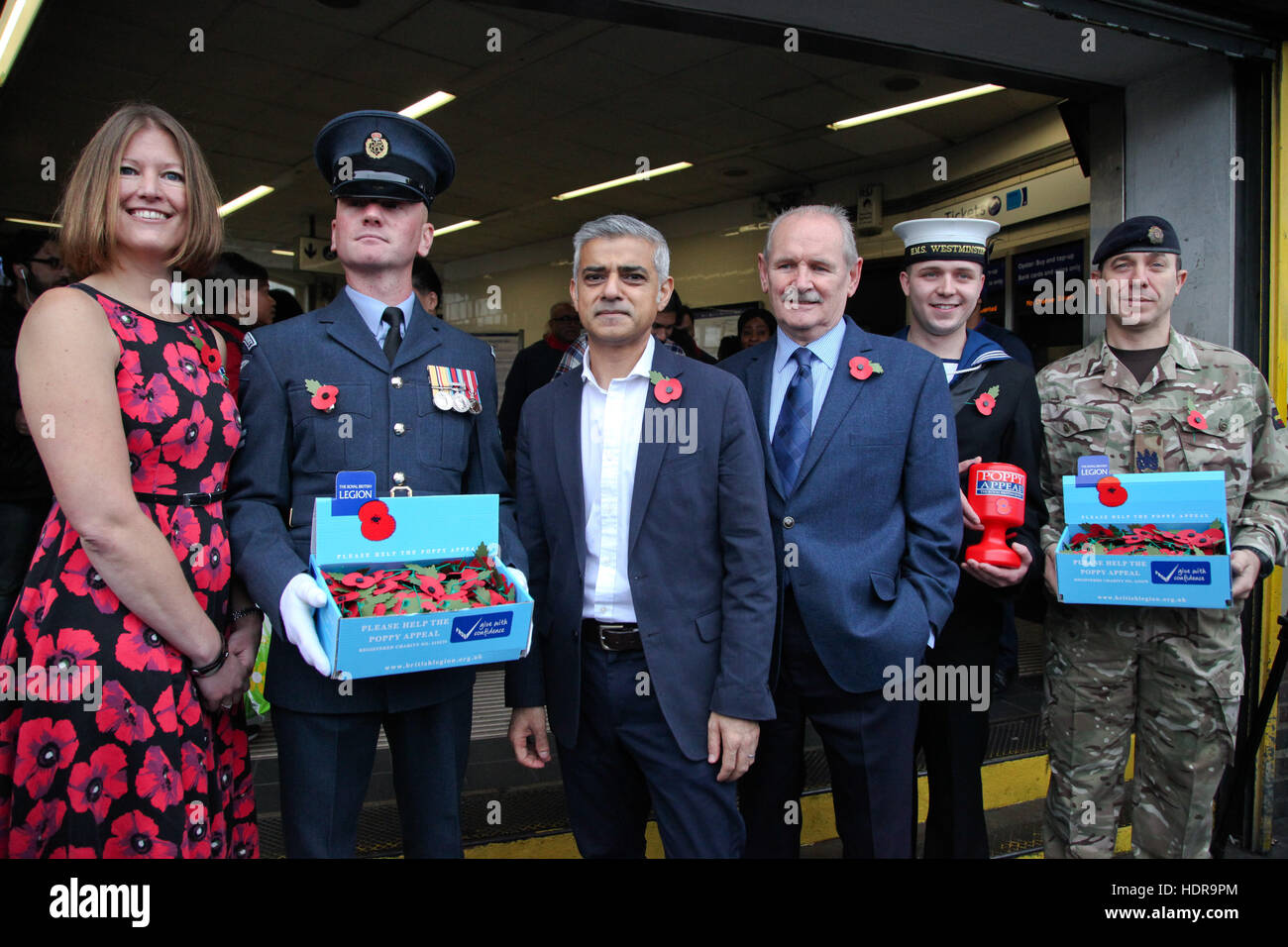 The Mayor of London Sadiq Khan meets personnel from the British Armed ...