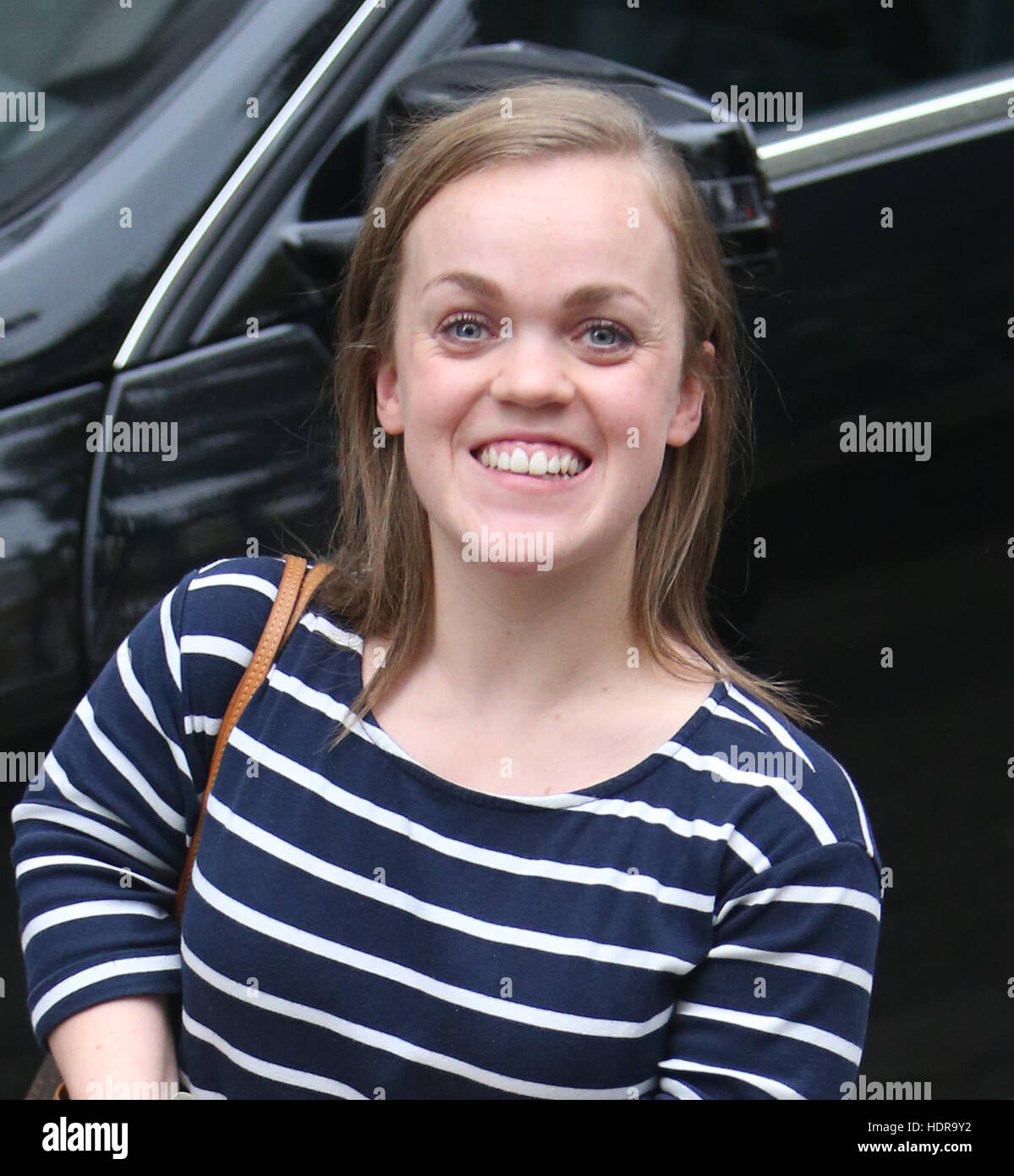 Ellie Simmonds outside ITV Studios Featuring: Ellie Simmonds Where ...