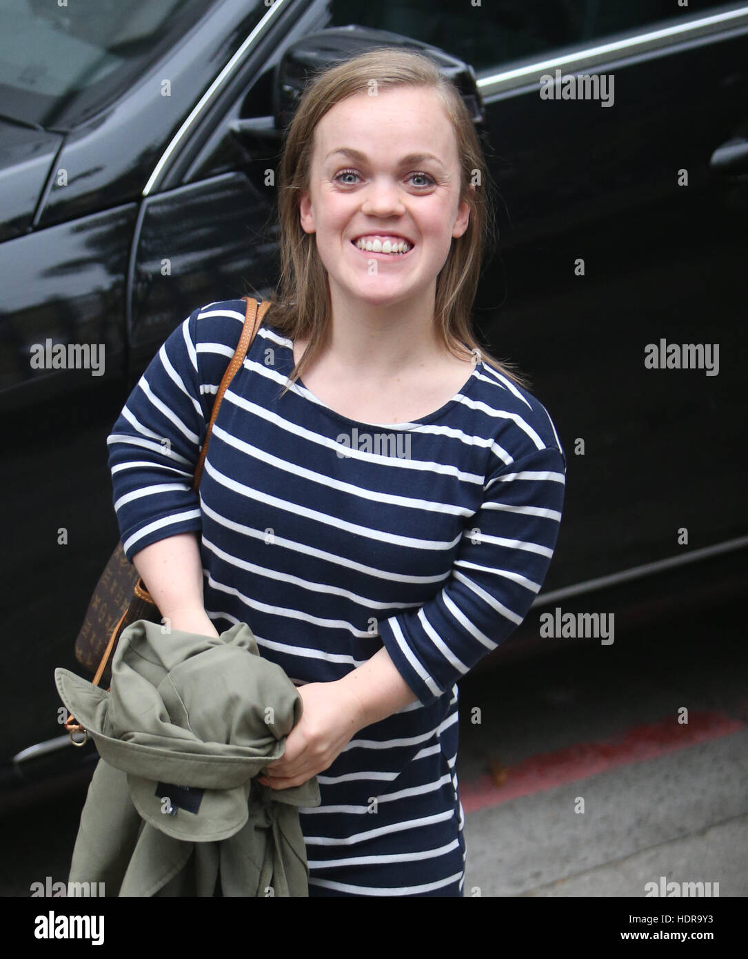 Ellie Simmonds outside ITV Studios Featuring: Ellie Simmonds Where ...