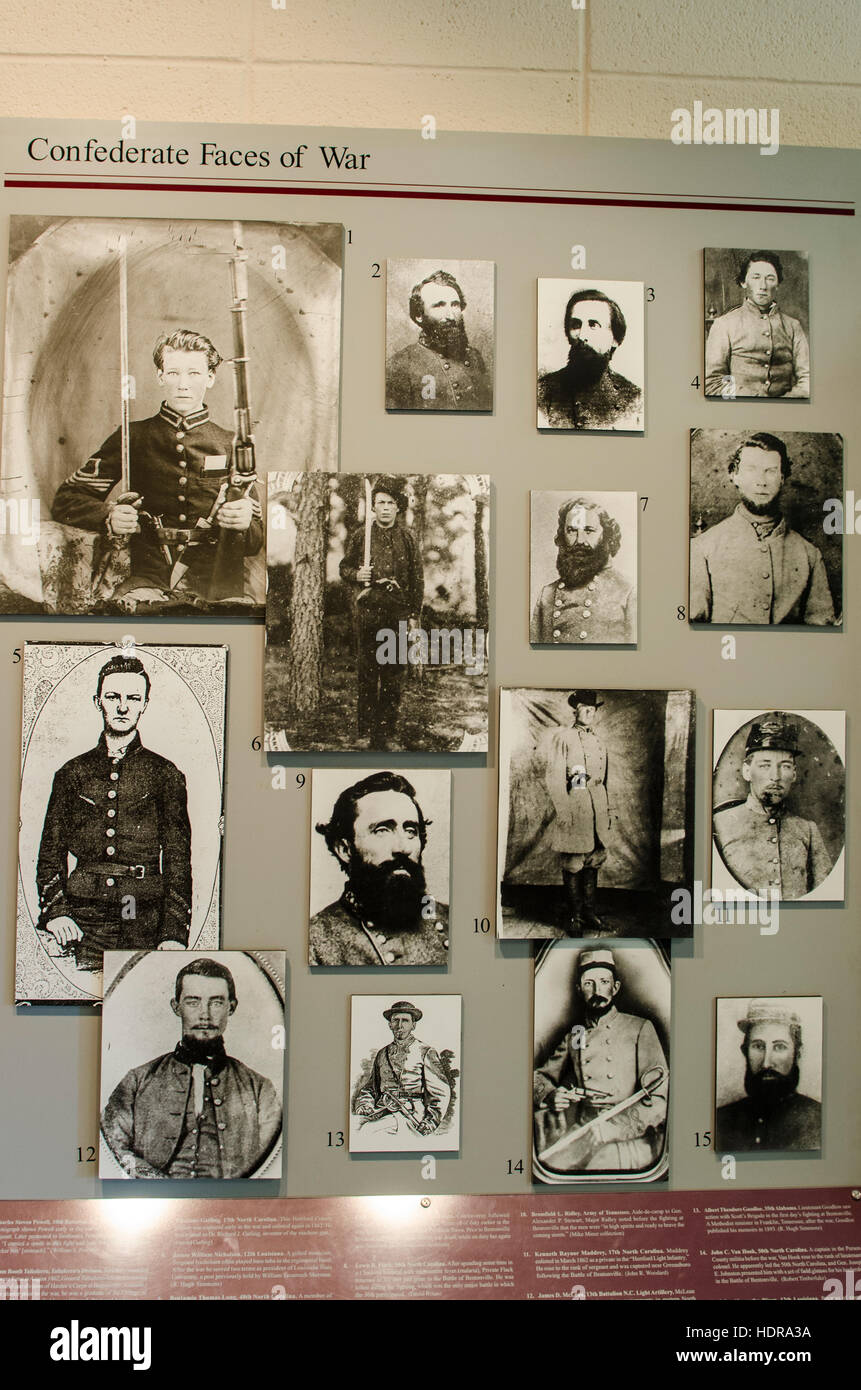 Bentonville Battlefield State Historic Site, North Carolina, USA Stock ...