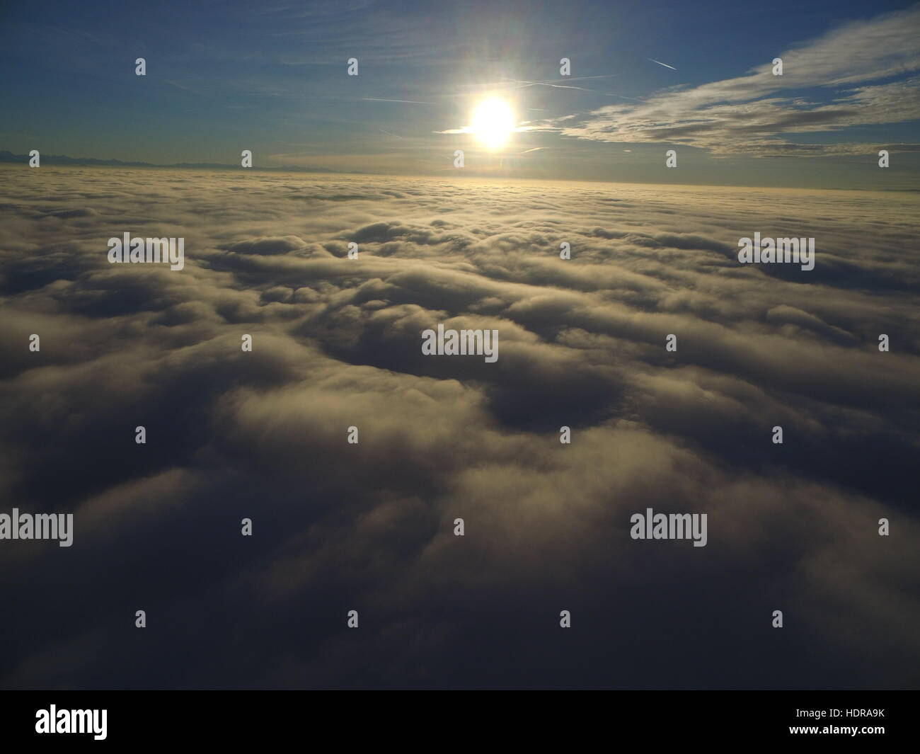 flight above clouds Stock Photo - Alamy