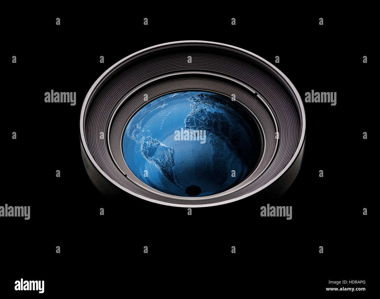 Zoom in or out planet earth hi-res stock photography and images - Alamy