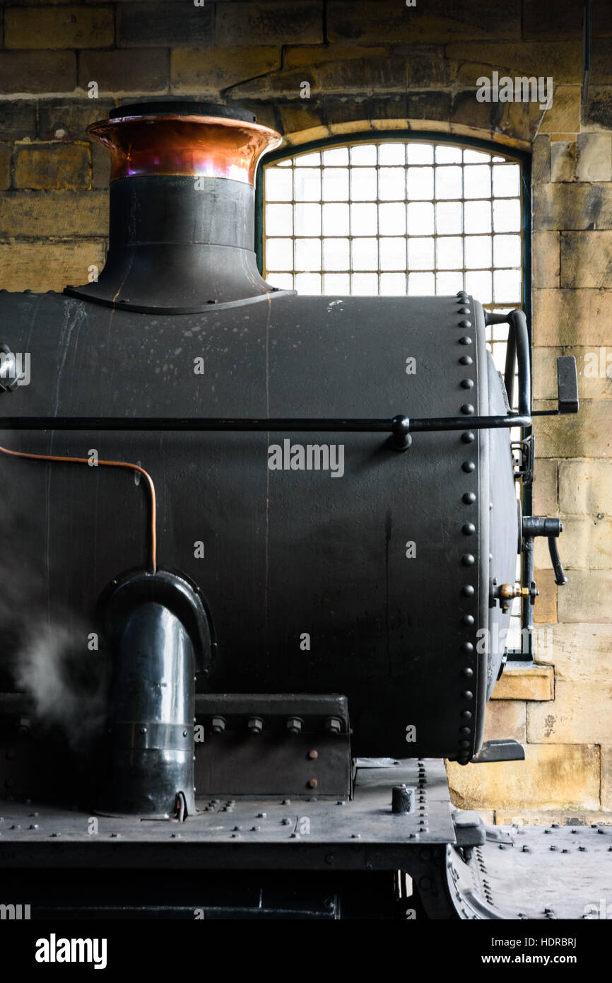 Steam train side view High Resolution Stock Photography and Images - Alamy