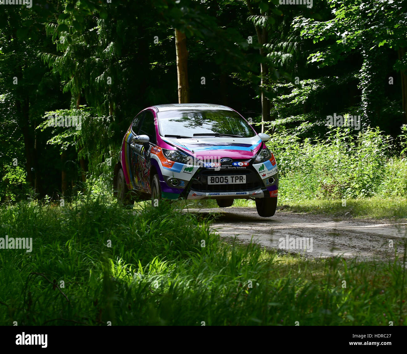 Louise Cook, Ford Fiesta R2, Forest Rally Stage, Goodwood Festival of ...