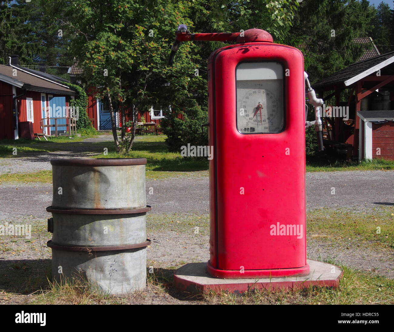 Red diesel pump hi-res stock photography and images - Alamy