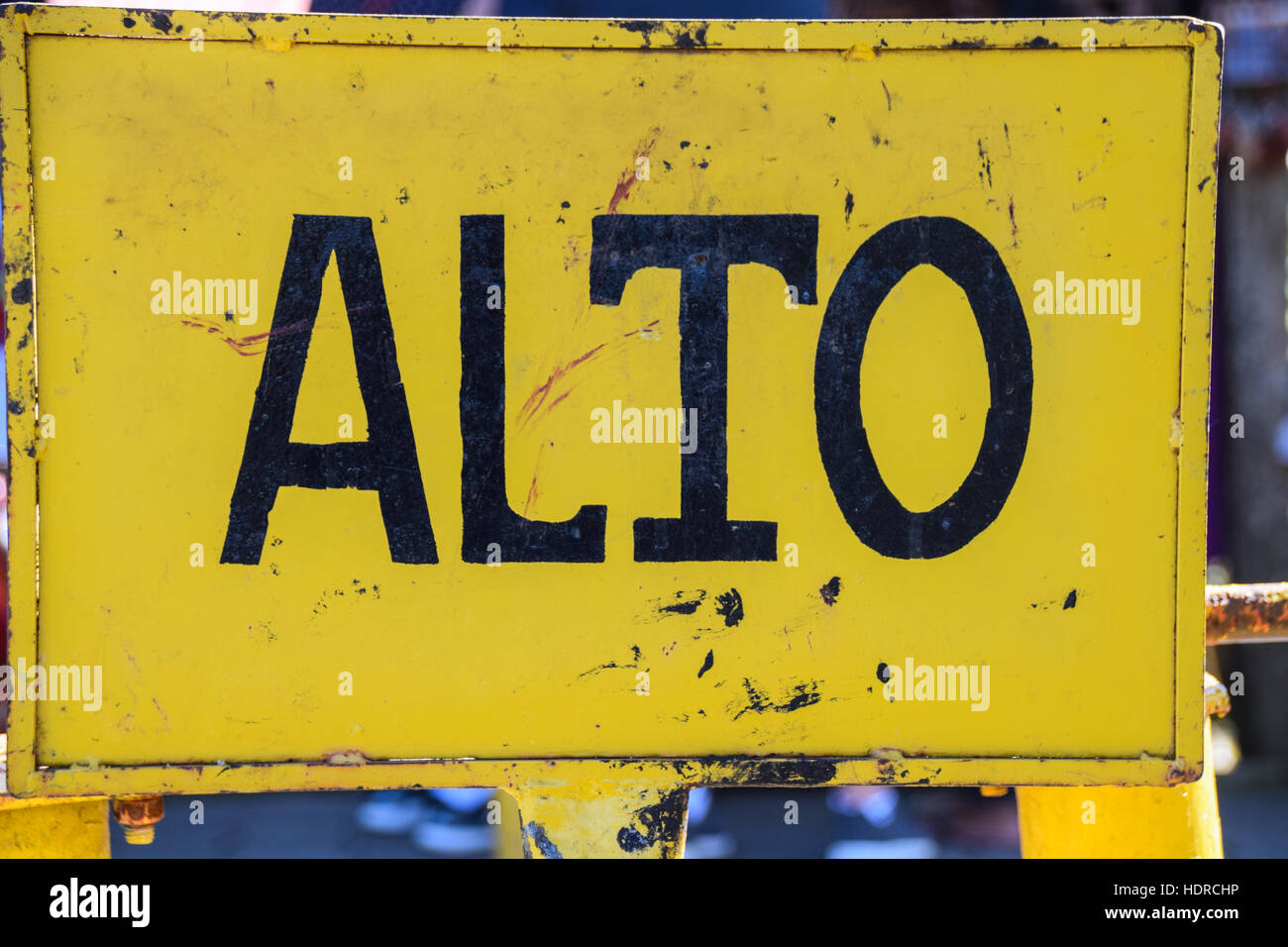 Alto sign in mexico hi-res stock photography and images - Alamy