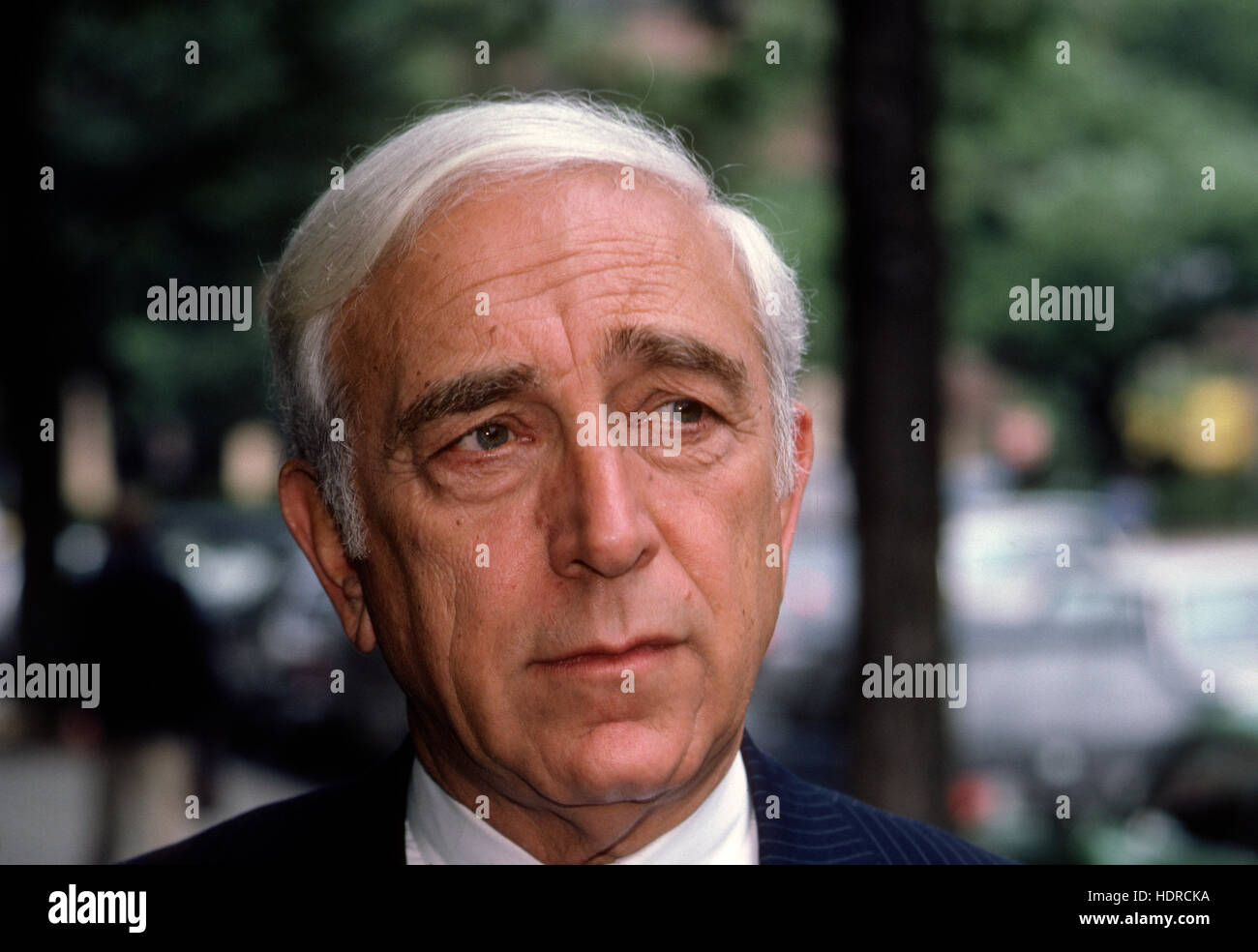 Washington, DC., USA, June, 1987 Portrait of Senator Frank Lautenberg ...