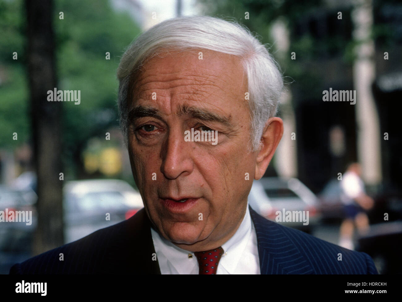 Washington, DC., USA, June, 1987 Portrait of Senator Frank Lautenberg ...