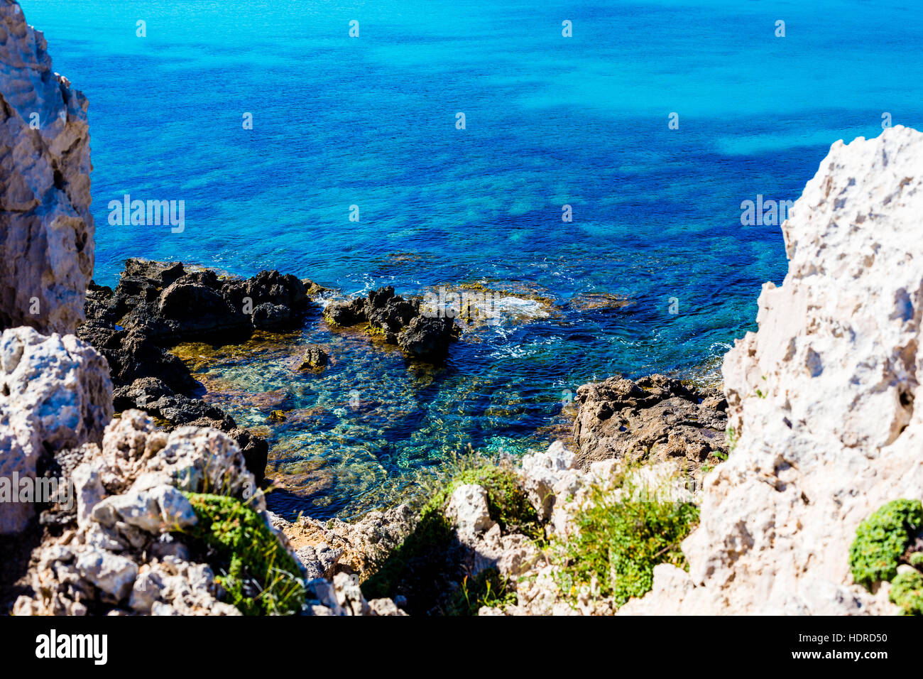 Cala Agulla is a beach in Majorca, Spain Stock Photo - Alamy