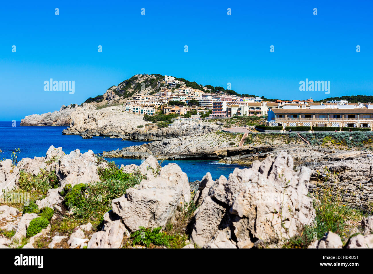Cala Agulla is a beach in Majorca, Spain Stock Photo - Alamy
