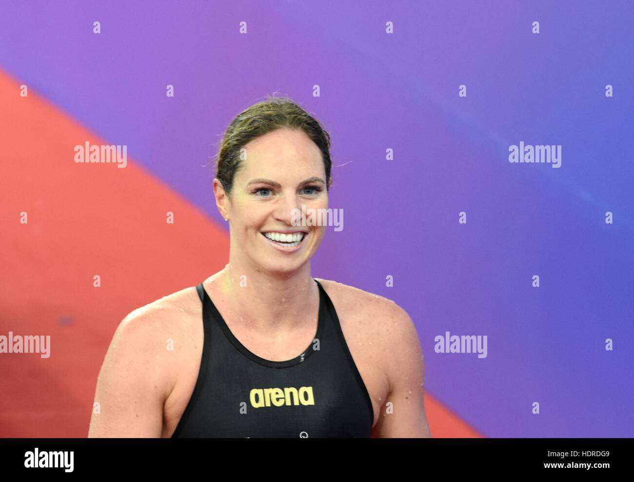 Hong Kong, China - Oct 29, 2016. Competitive swimmer SEEBOHM Emily (AUS ...