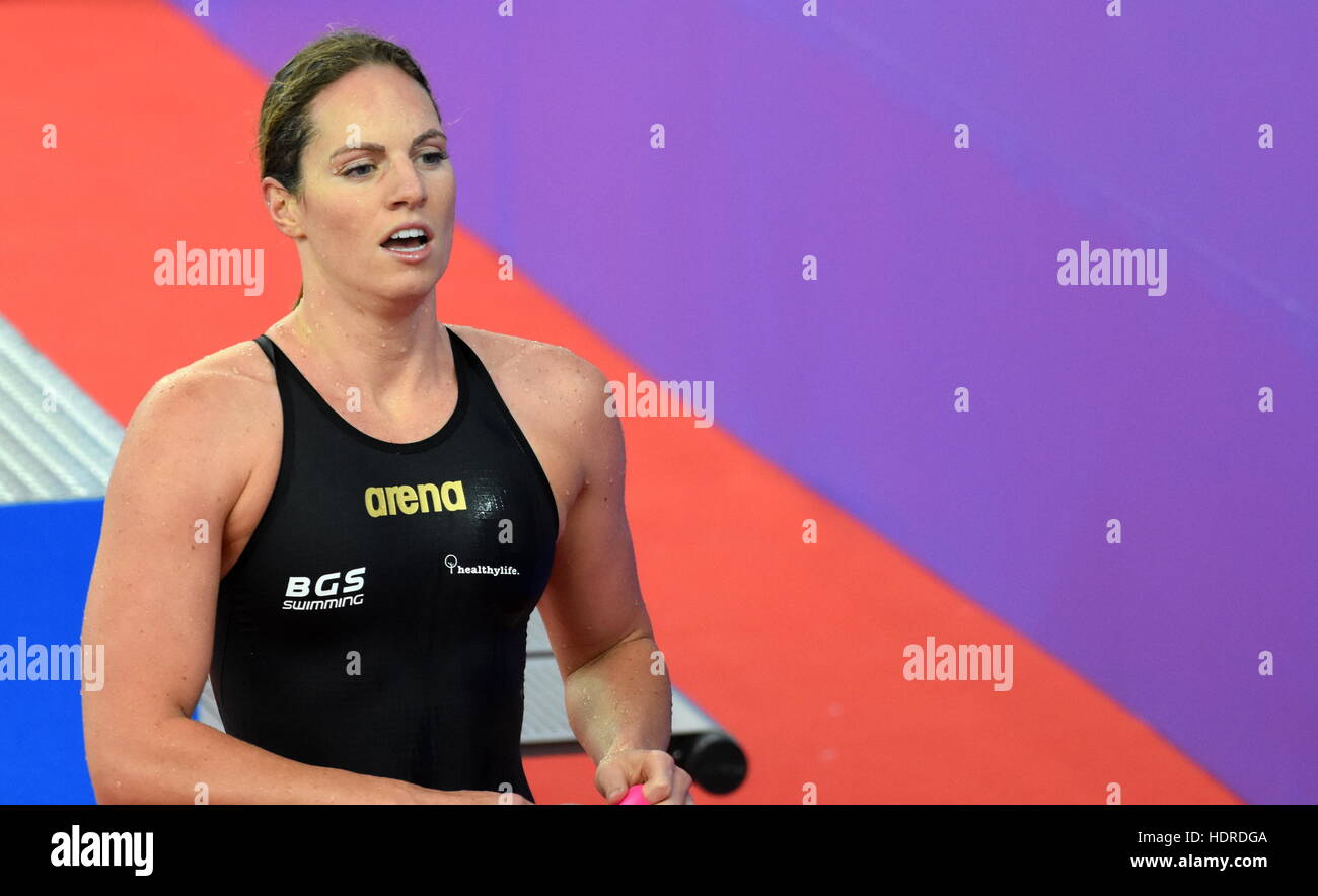 Hong Kong, China - Oct 29, 2016. Competitive swimmer SEEBOHM Emily (AUS ...