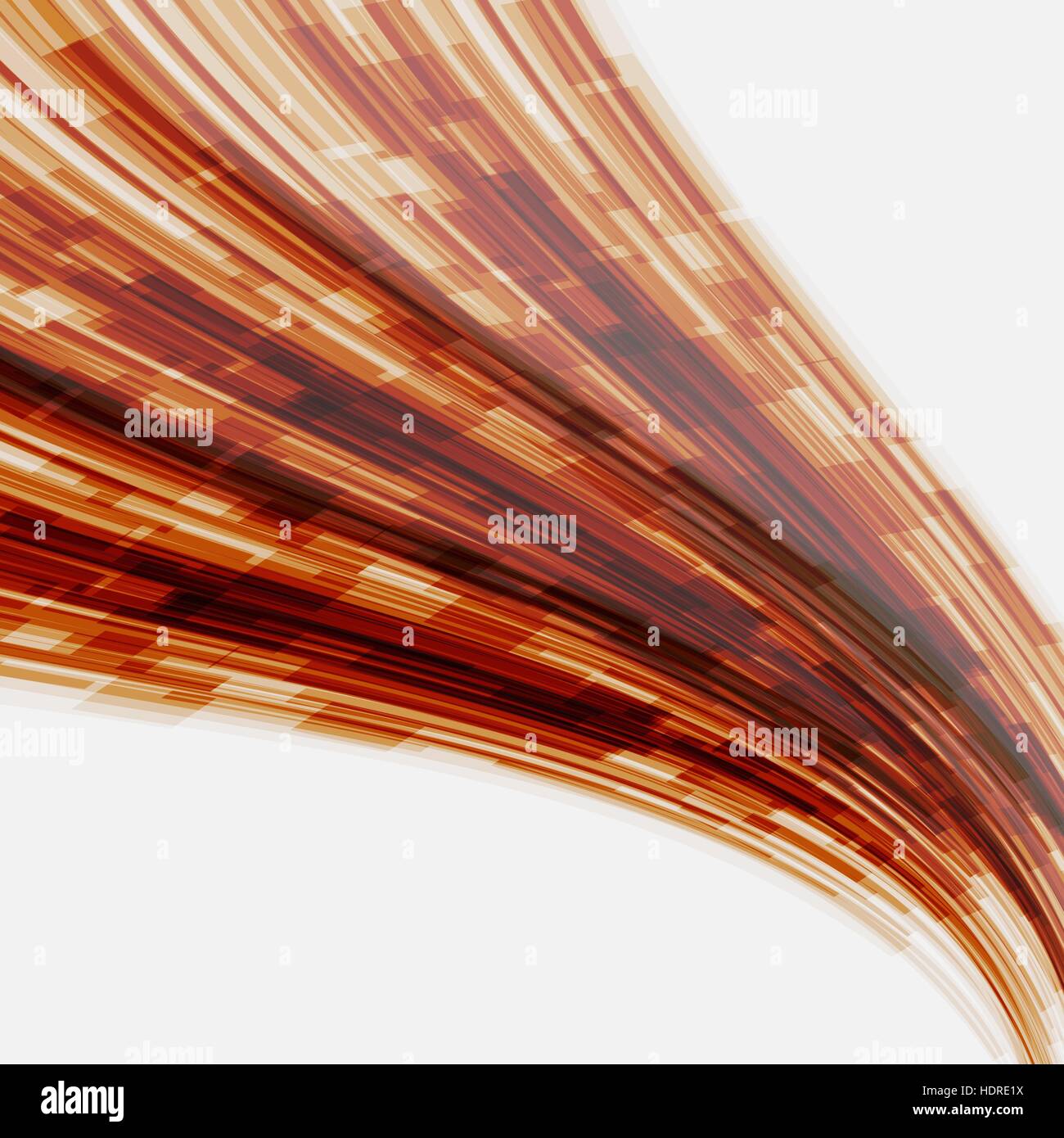 Orange wave element for design, stock vector Stock Vector Image & Art ...