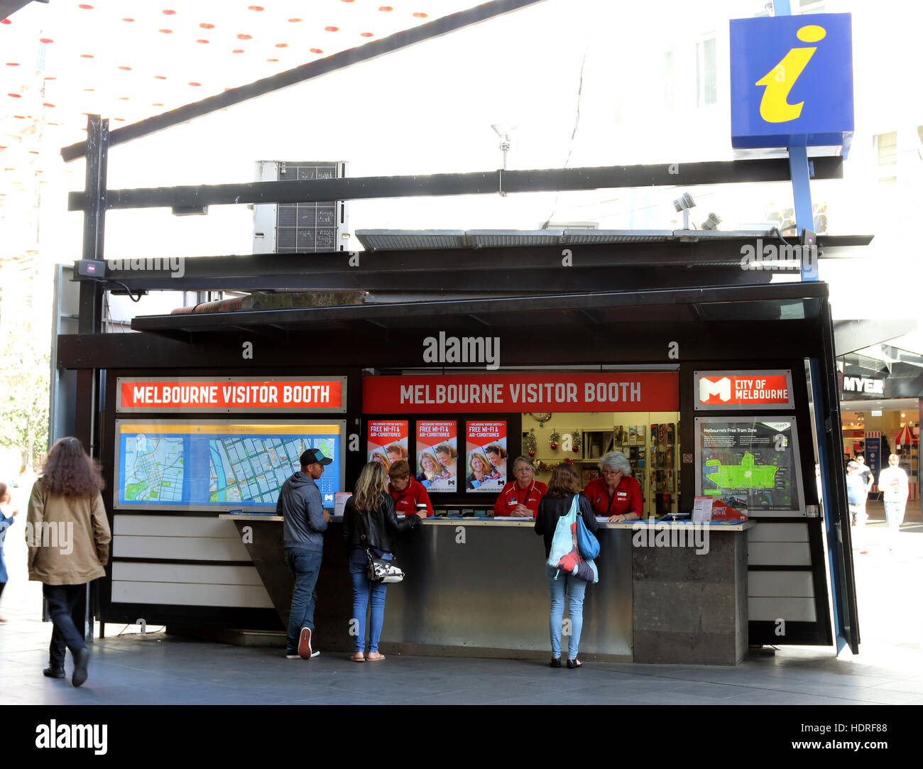 Info booth hi-res stock photography and images - Alamy