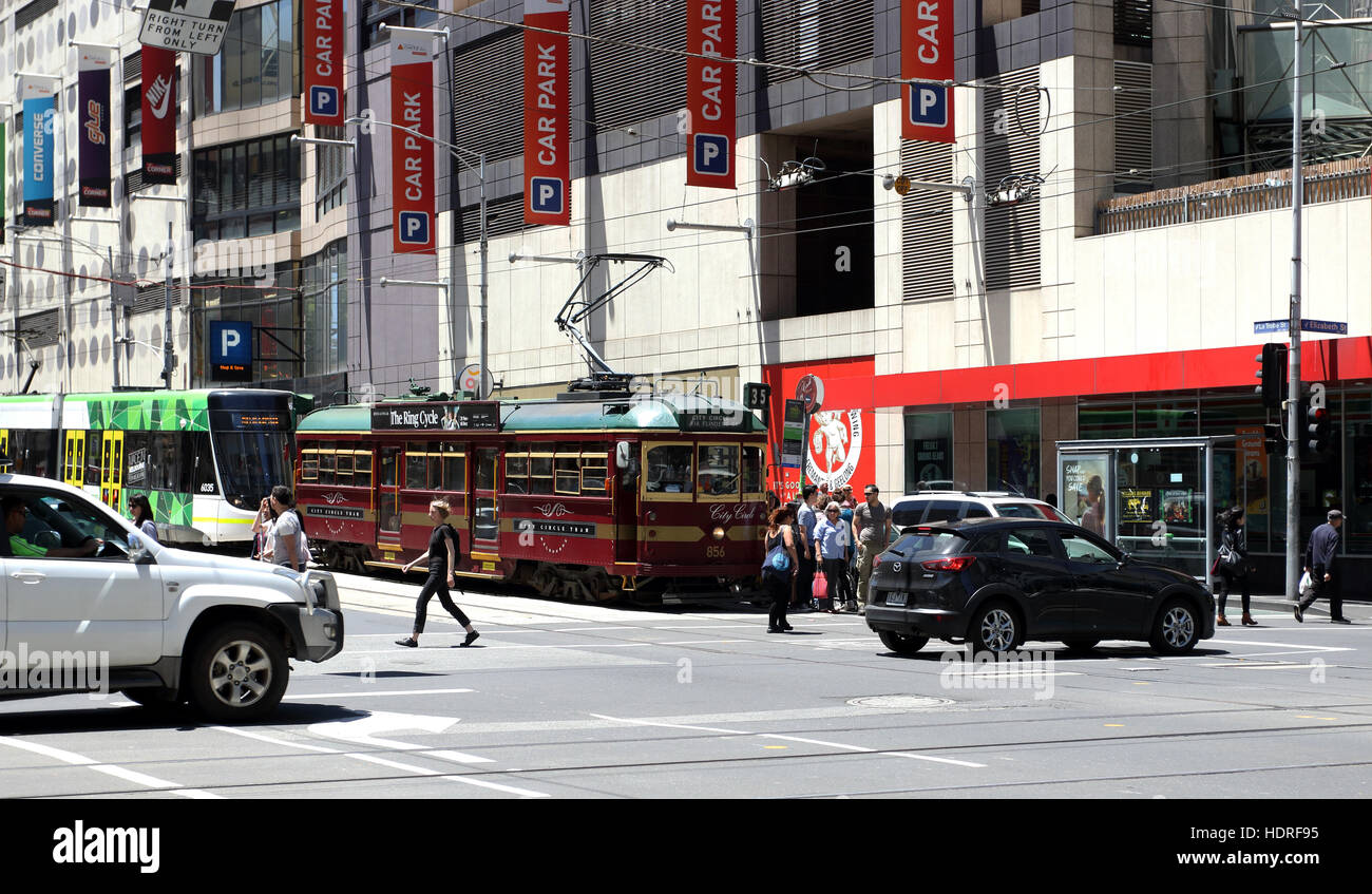 Victoria tram car australia hi-res stock photography and images - Alamy