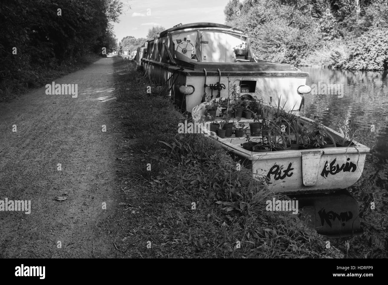 Ship boat on way Black and White Stock Photos & Images - Alamy