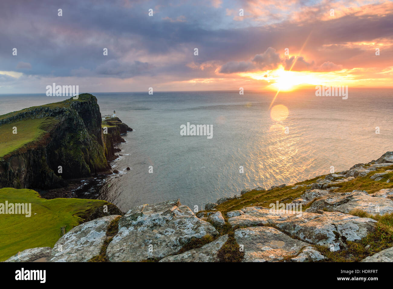 Neist Point Lighthouse - iconic location on the Isle of Skye in ...