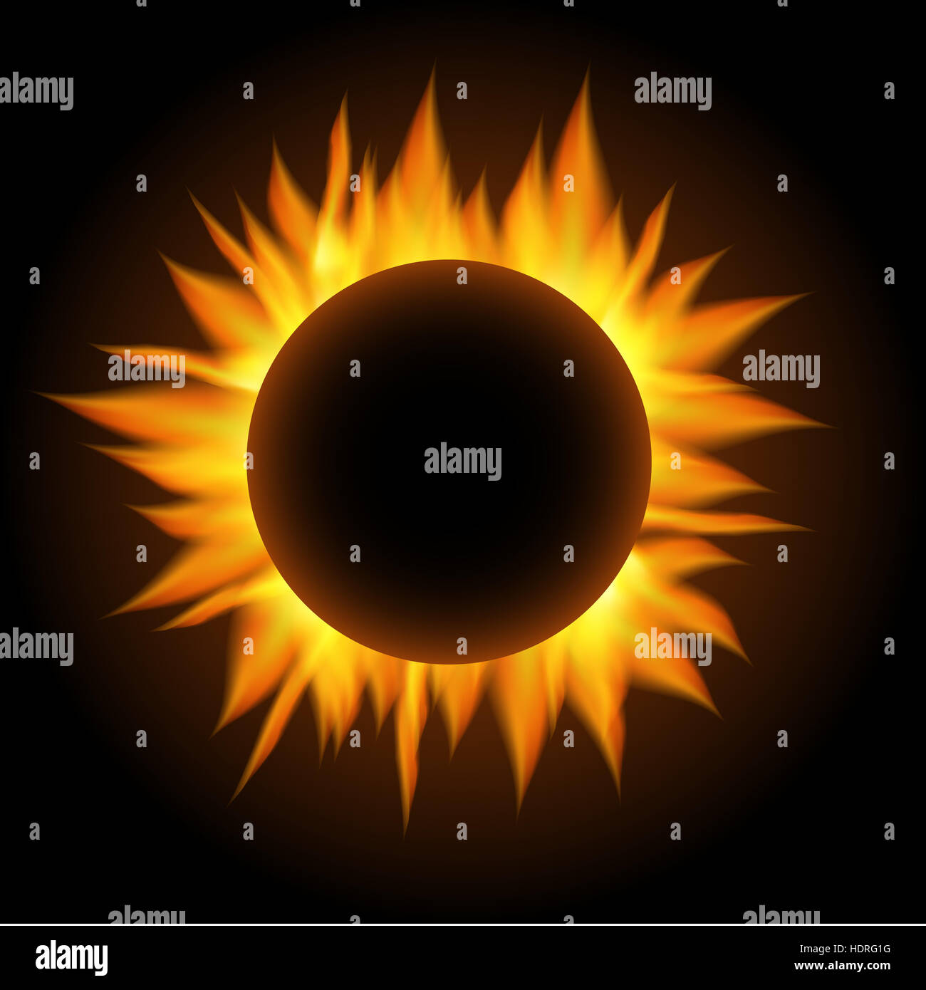 Fire flames banner hi-res stock photography and images - Alamy