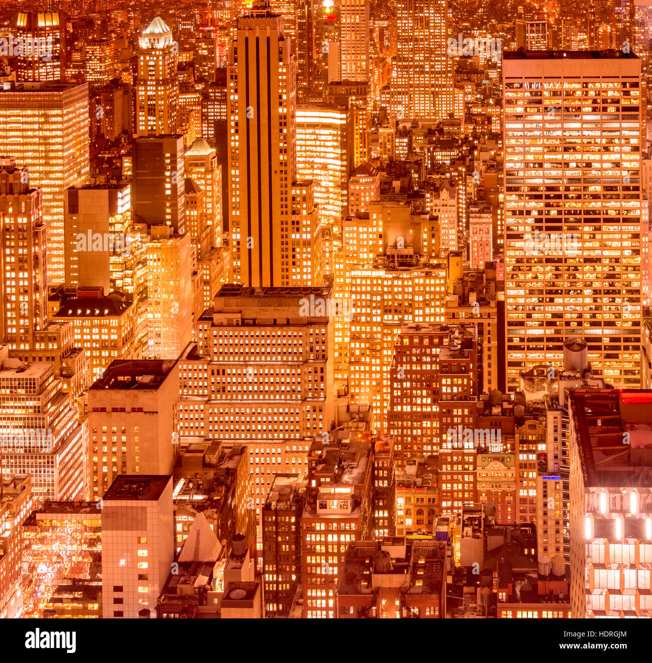 View of New York Manhattan during sunset hours Stock Photo - Alamy