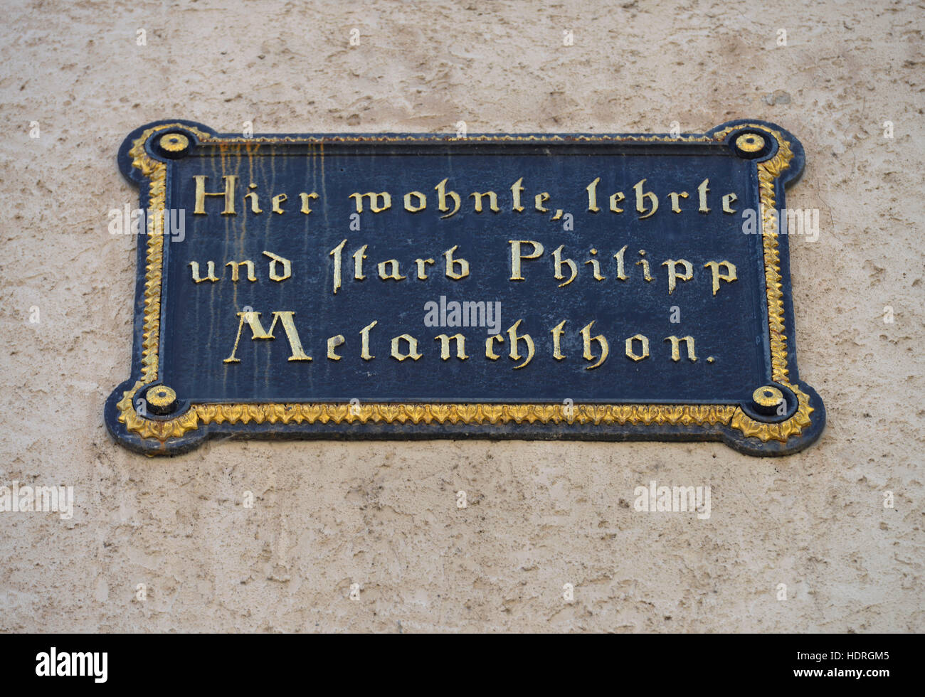 Melanchthon house wittenberg hi-res stock photography and images - Alamy