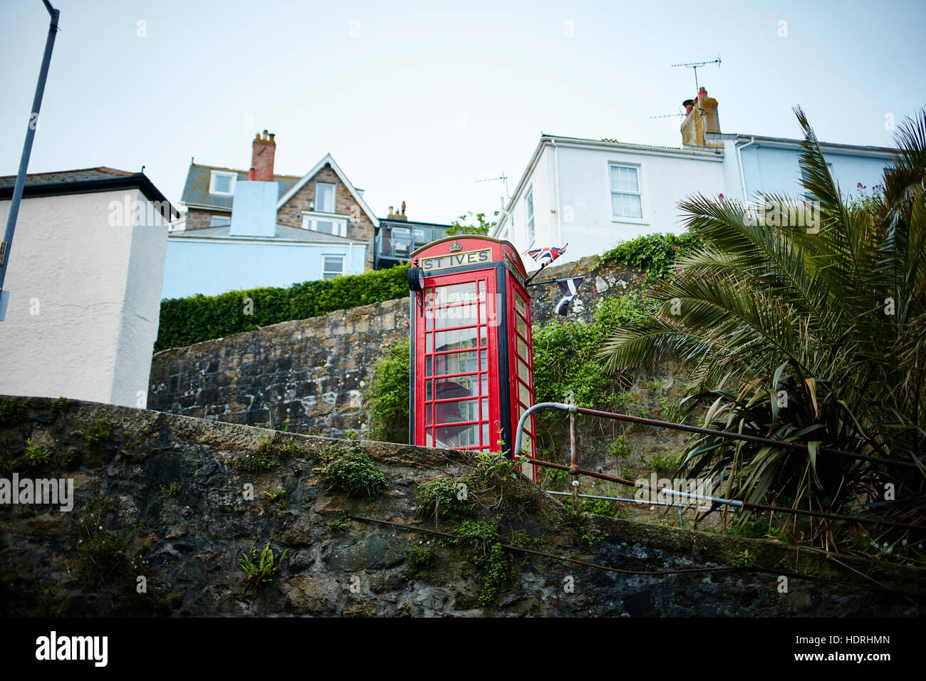 St ives telephone box hi-res stock photography and images - Alamy