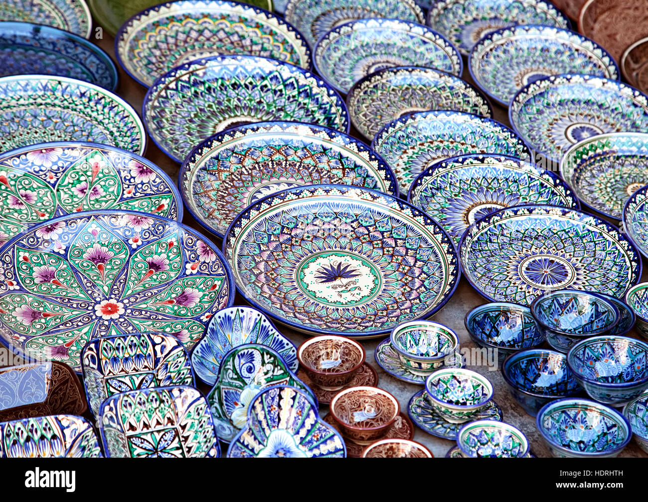 Uzbekistan outdoor market hi-res stock photography and images - Alamy
