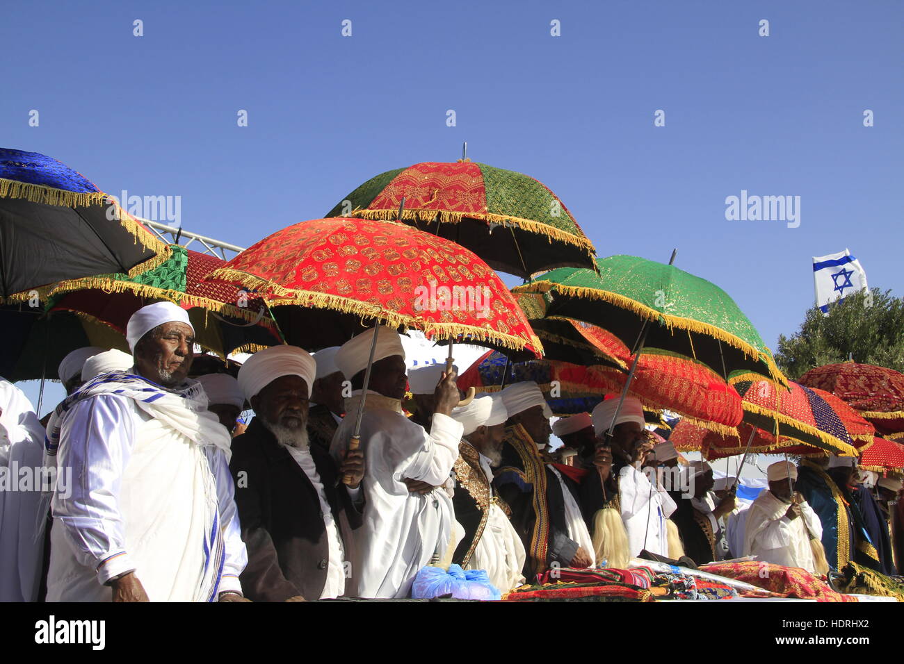 Israel, the Jewish Ethiopian Sigd celebration in Jerusalem Stock Photo ...