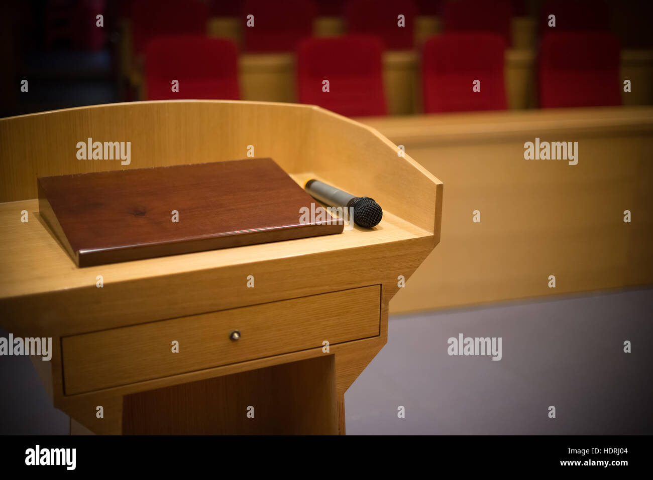 Empty conference room microphone hi-res stock photography and images ...