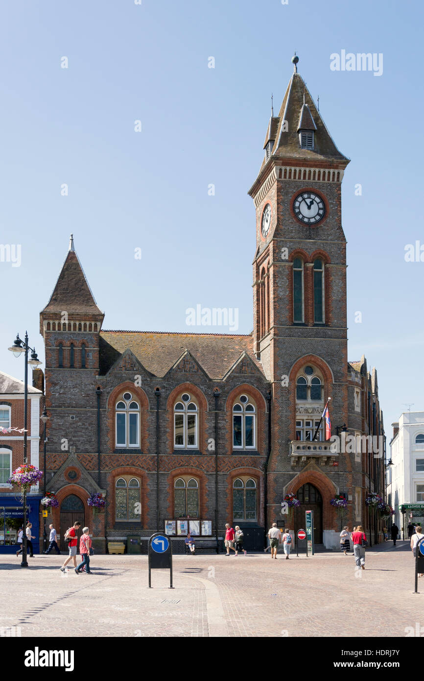 Town Hall, Market Place, Newbury, Berkshire, England, United Kingdom ...