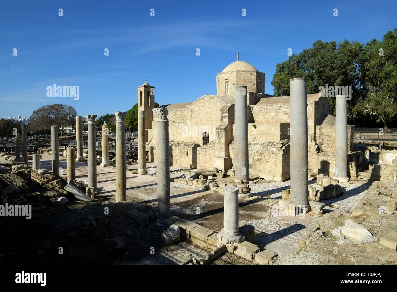 Agia Kyriaki, Hrysopolitissa Basilica and St Paul's Pillar, Paphos ...