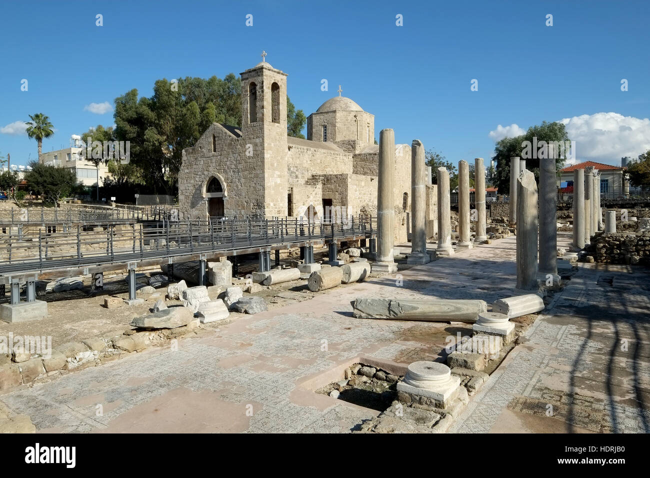 Agia Kyriaki, Hrysopolitissa Basilica and St Paul's Pillar, Paphos ...