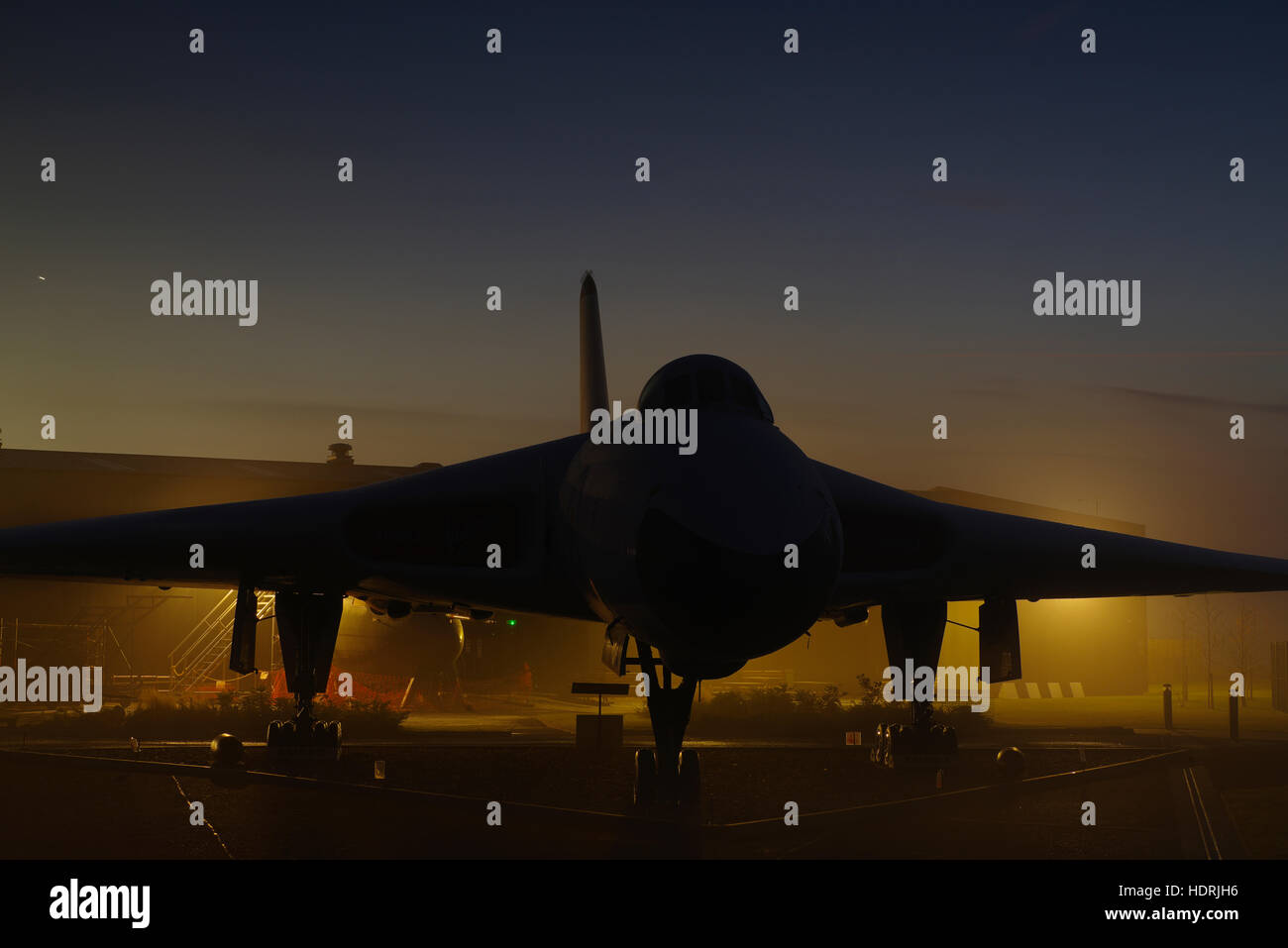 Avro Vulcan XM603 at the Avro Museum Stock Photo - Alamy