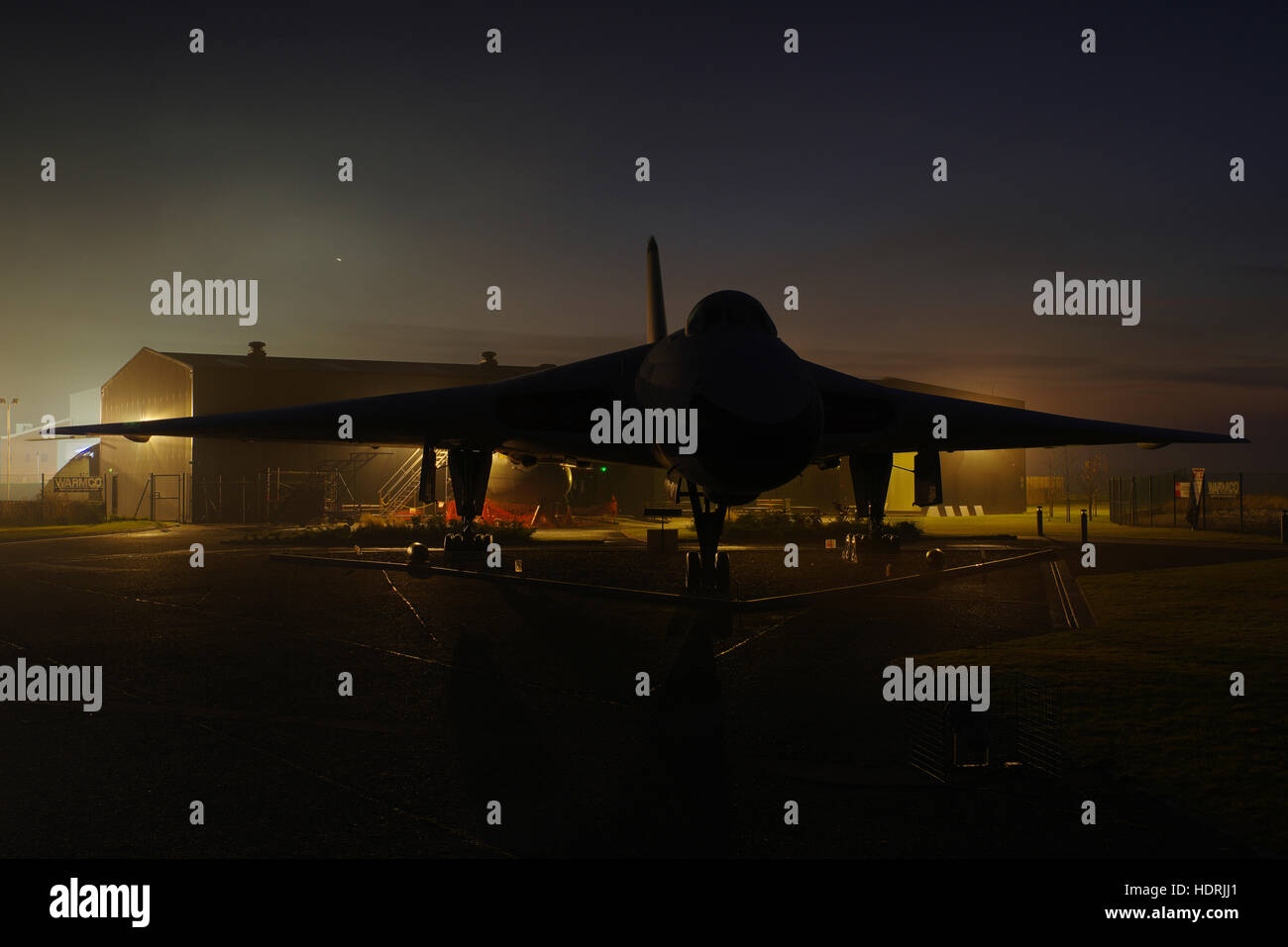 Avro Vulcan XM603 at the Avro Museum Stock Photo - Alamy