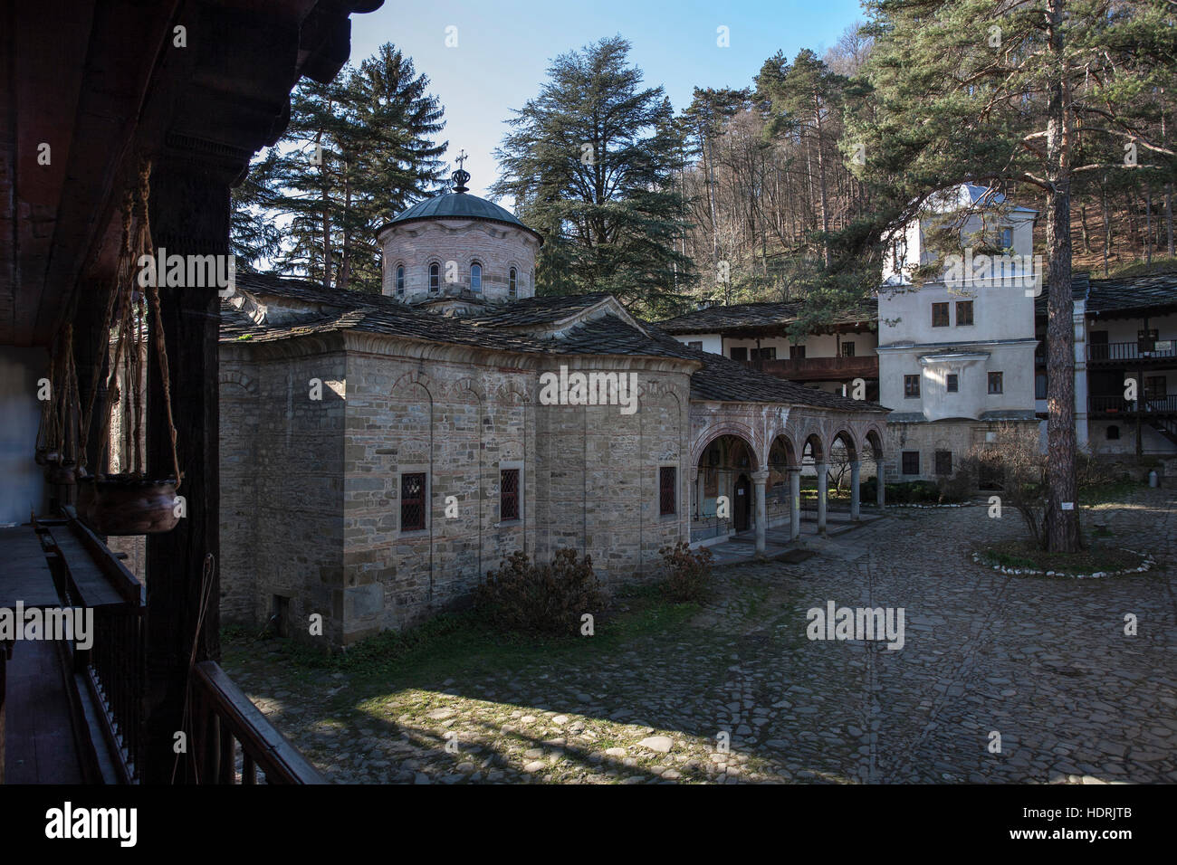 Troyan Monastery, “Assumption of Virgin Mary”, famous for its interior ...