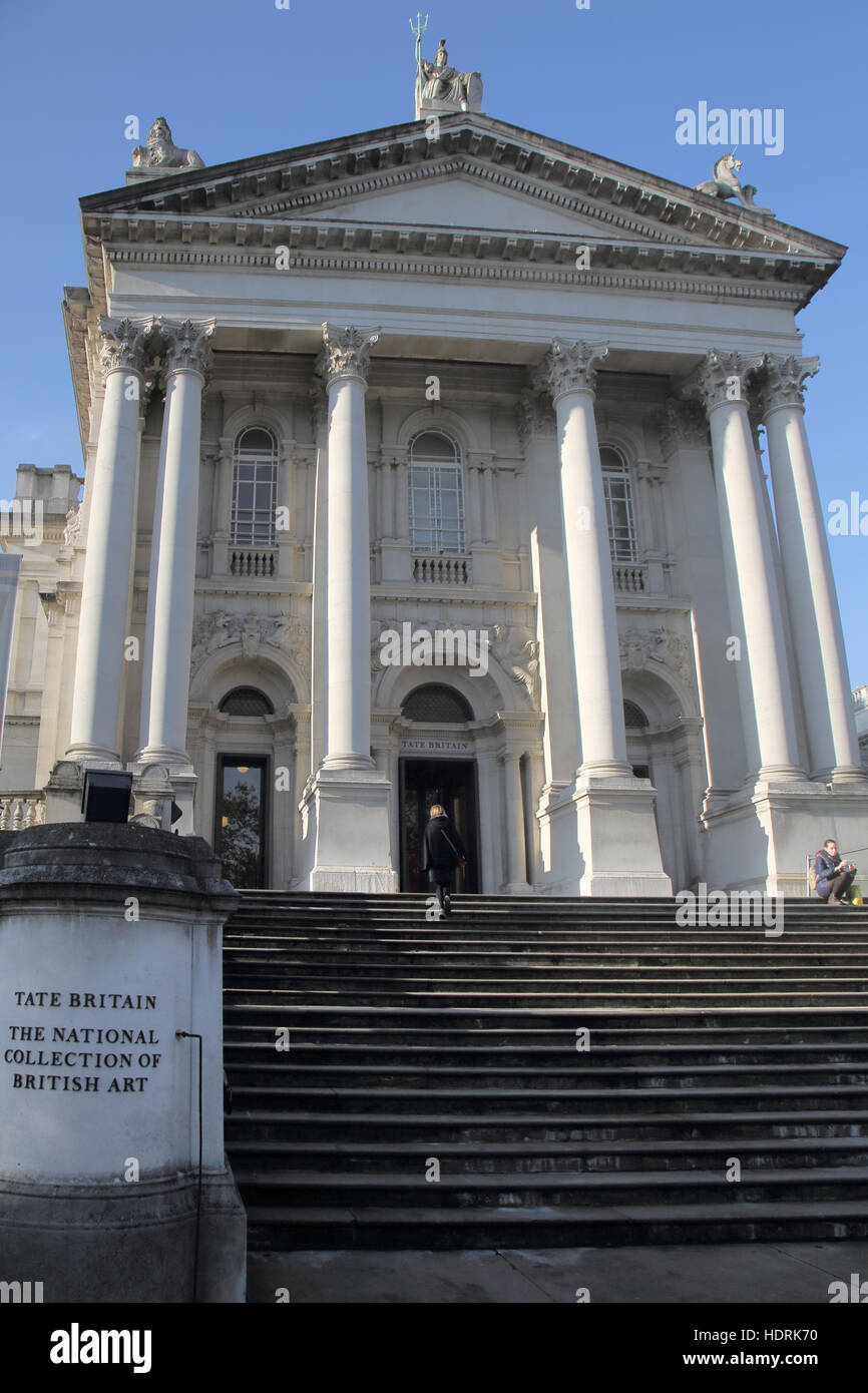 Tate britain exterior hi-res stock photography and images - Alamy