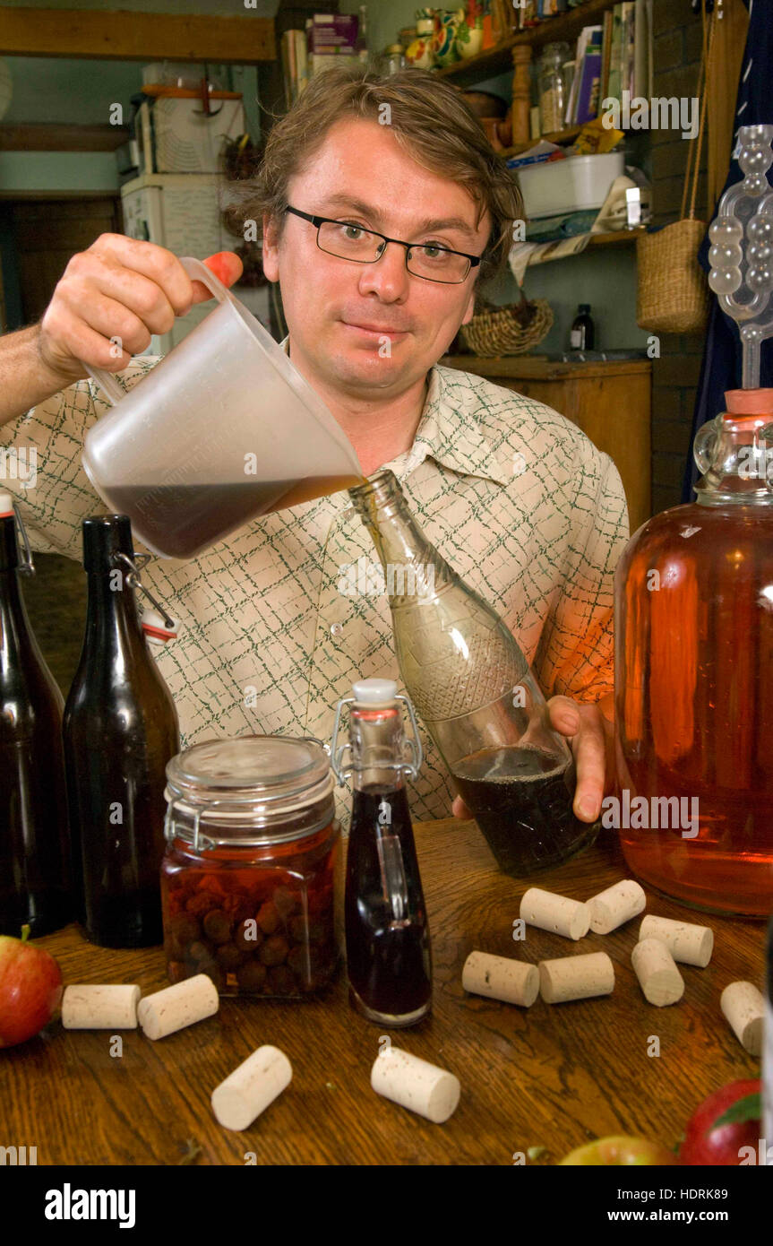 Andy Hamilton makes his own spirits at home from simple ingredients in ...