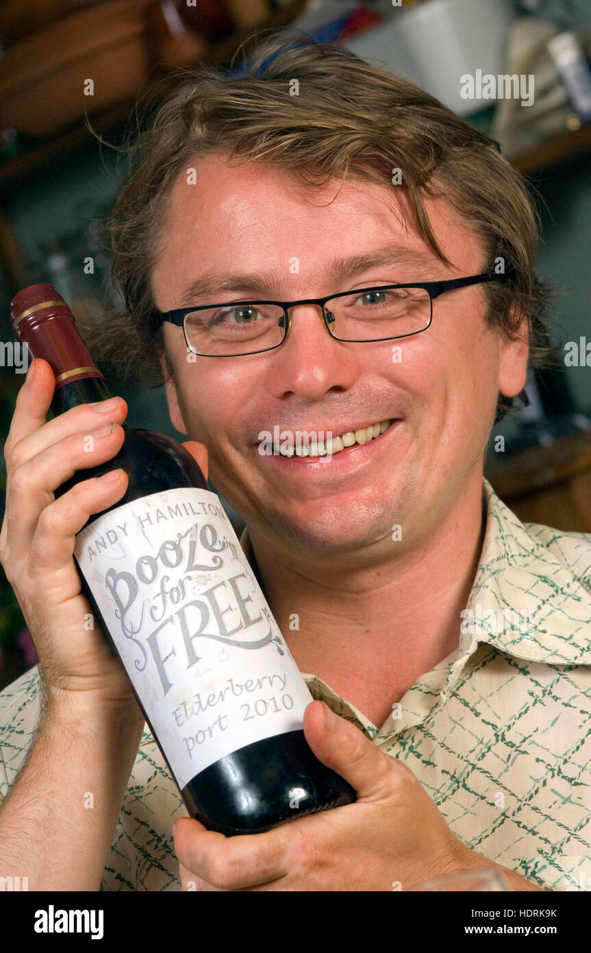 Andy Hamilton makes his own spirits at home from simple ingredients in ...