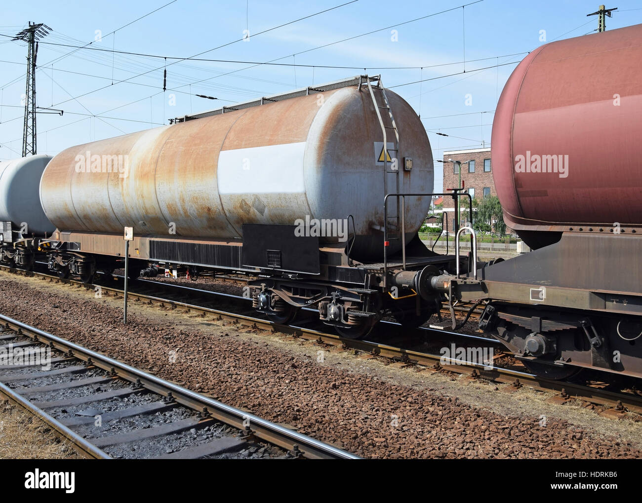 Railway oil tank hi-res stock photography and images - Alamy