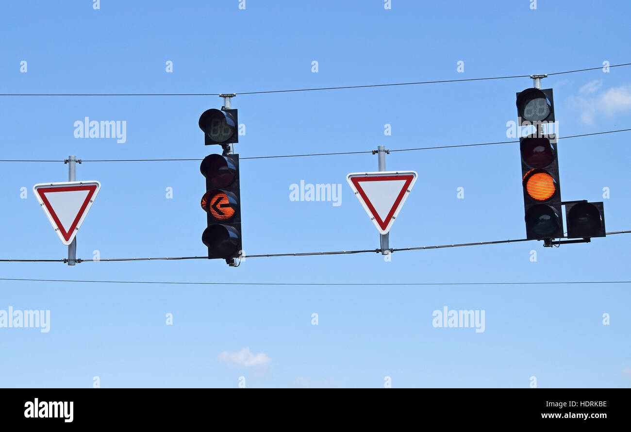 Traffic light information hi-res stock photography and images - Alamy