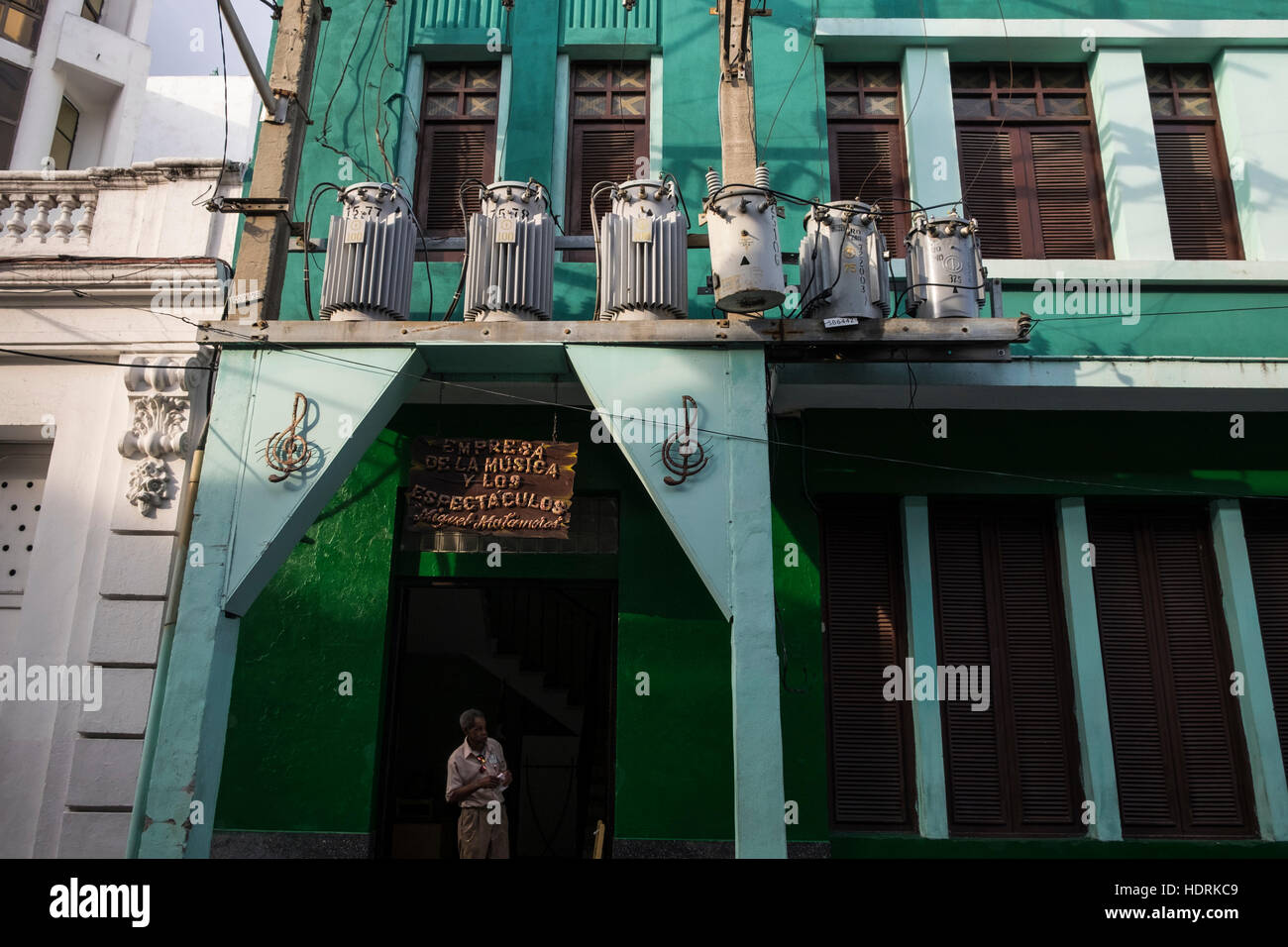Cuban electricity hi-res stock photography and images - Alamy