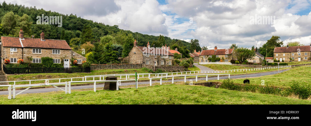 Hutton le Hole village Stock Photo - Alamy