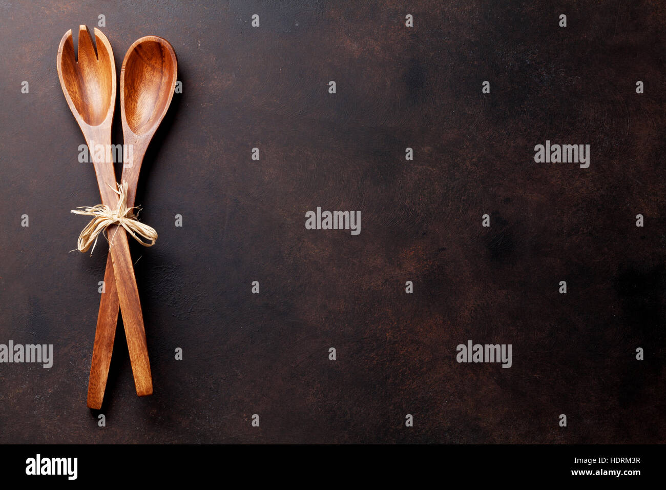 Kitchen utensils top view hi-res stock photography and images - Alamy