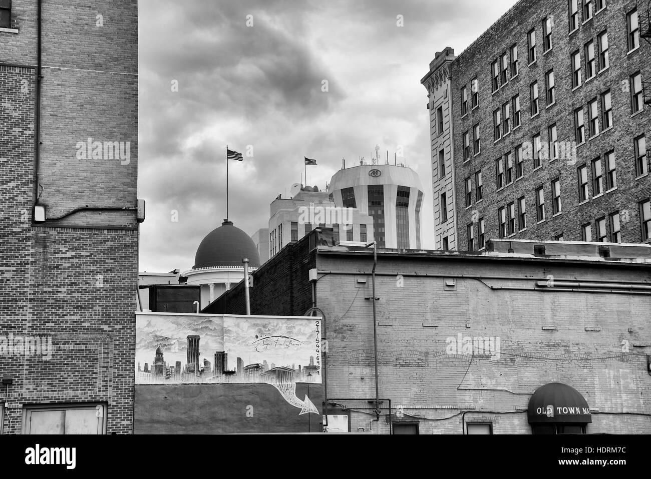 Springfield illinois skyline hi-res stock photography and images - Alamy