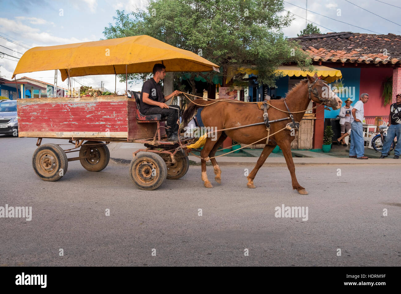 Cuban horse and cart transport hi-res stock photography and images - Alamy