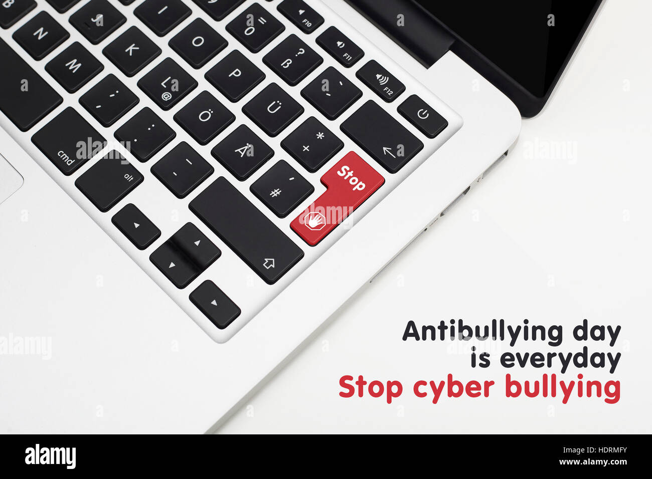 Stop cyber crime conceptual idea Stock Photo - Alamy