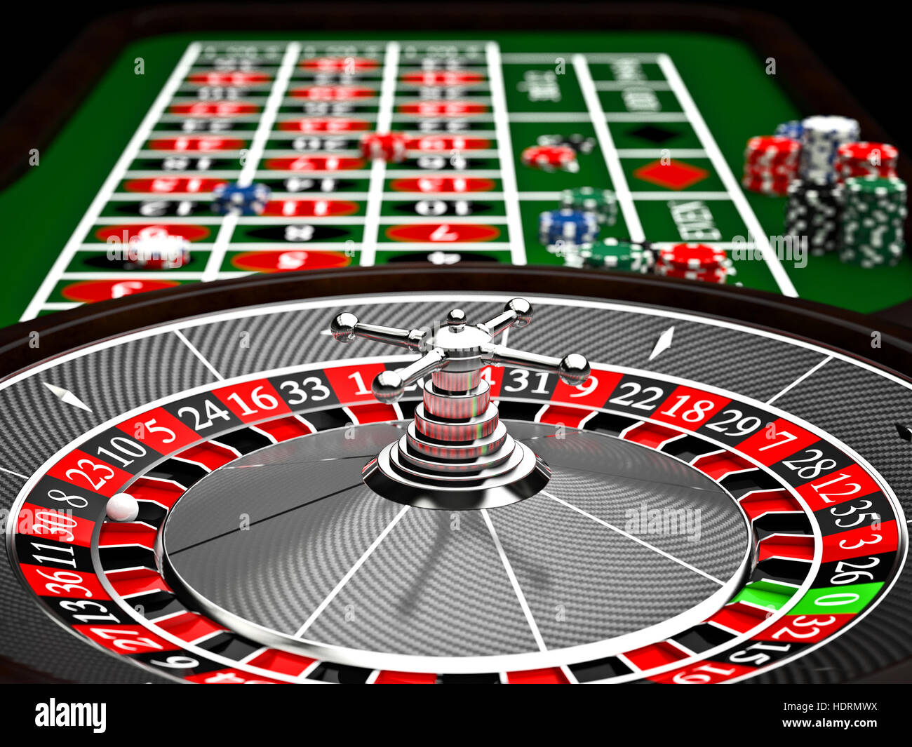 Roulette table hi-res stock photography and images - Alamy