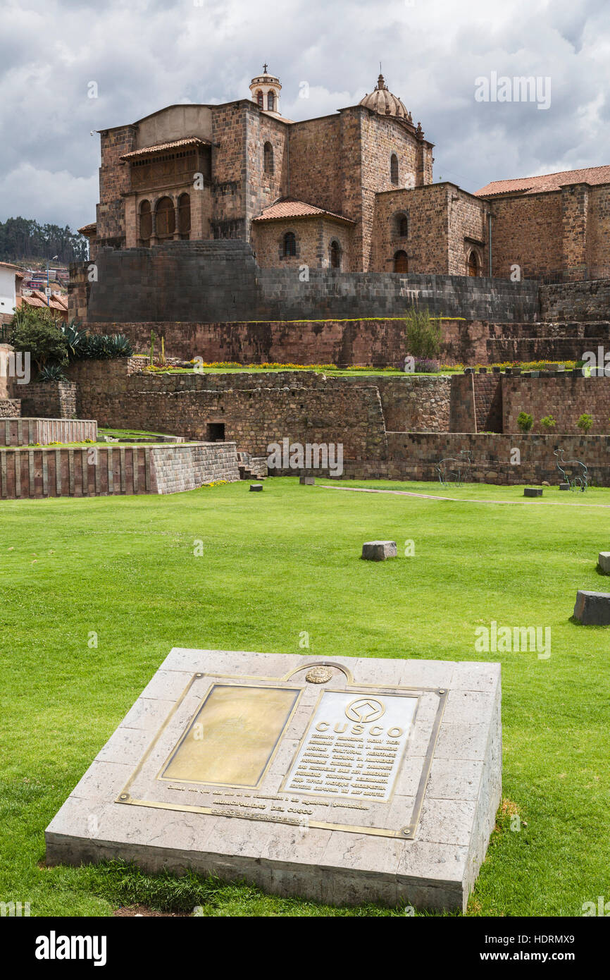 Qoricancha Temple (Temple of the Sun) and Church of Santa Domingo ...