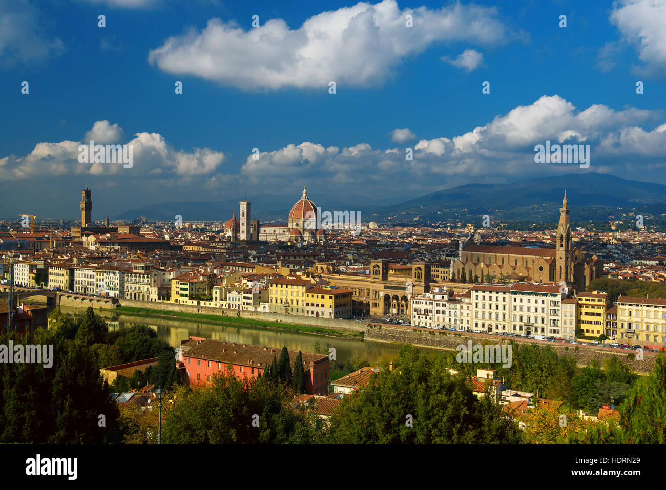 Florence View from above Stock Photo - Alamy