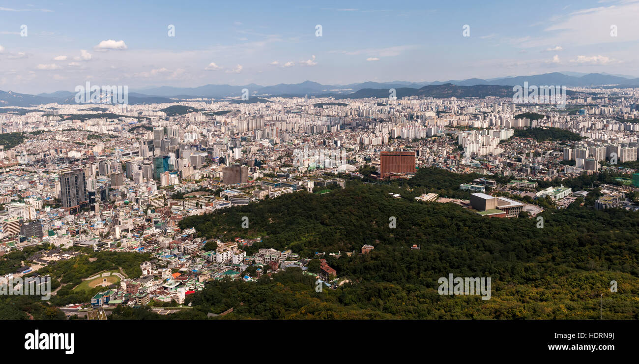 Cityscape of Seoul; Seoul, South Korea Stock Photo - Alamy