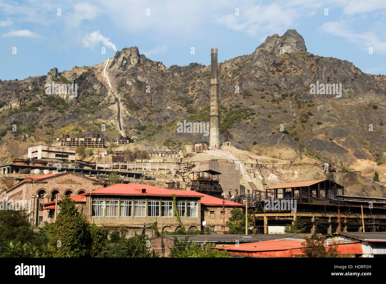 Copper smelter; Alaverdi, Lori Province, Armenia Stock Photo - Alamy